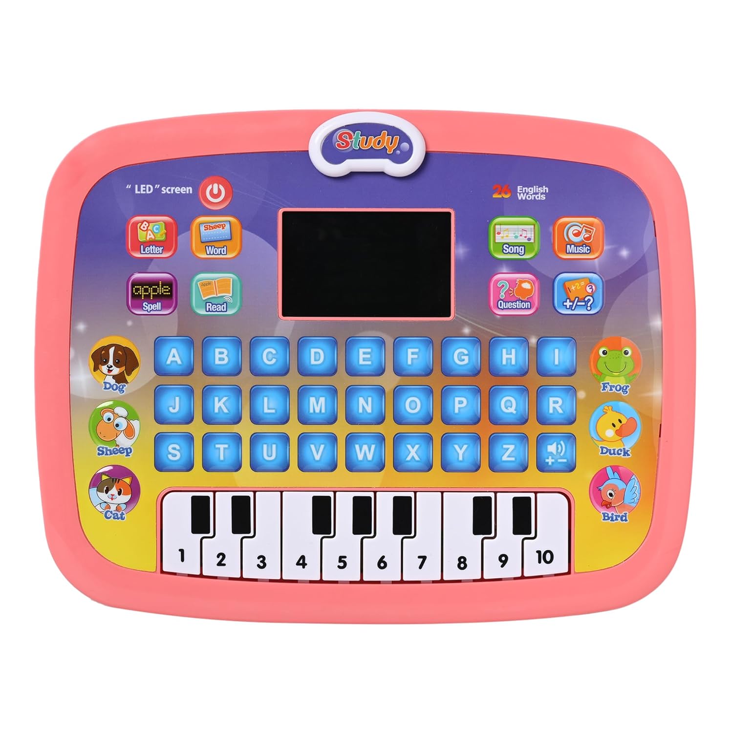 AEXONIZ TOYS Educational Learning Kids Laptop Computer Notebook with ...