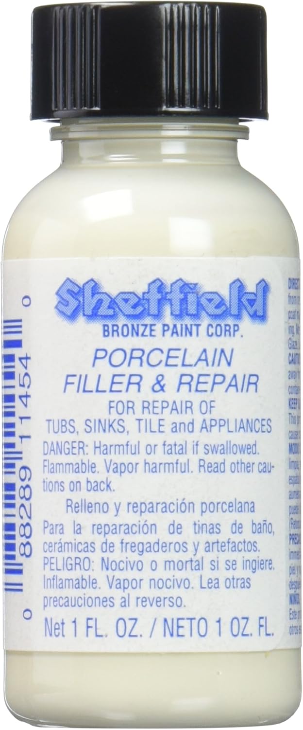 Amazon.com: SHEFFIELD BRONZE 1454 Porcelain Filler/Repair : Tools ...