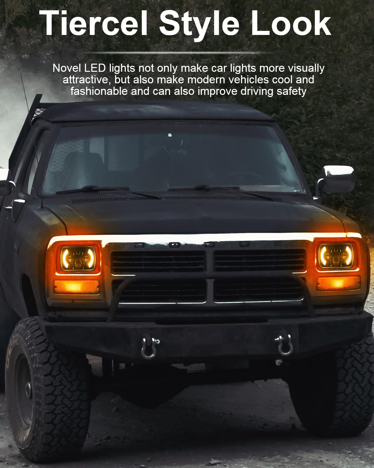 Snapklik.com : H6054 LED Headlights, 5x7 7x6 Led Headlights 6054 H5054 ...