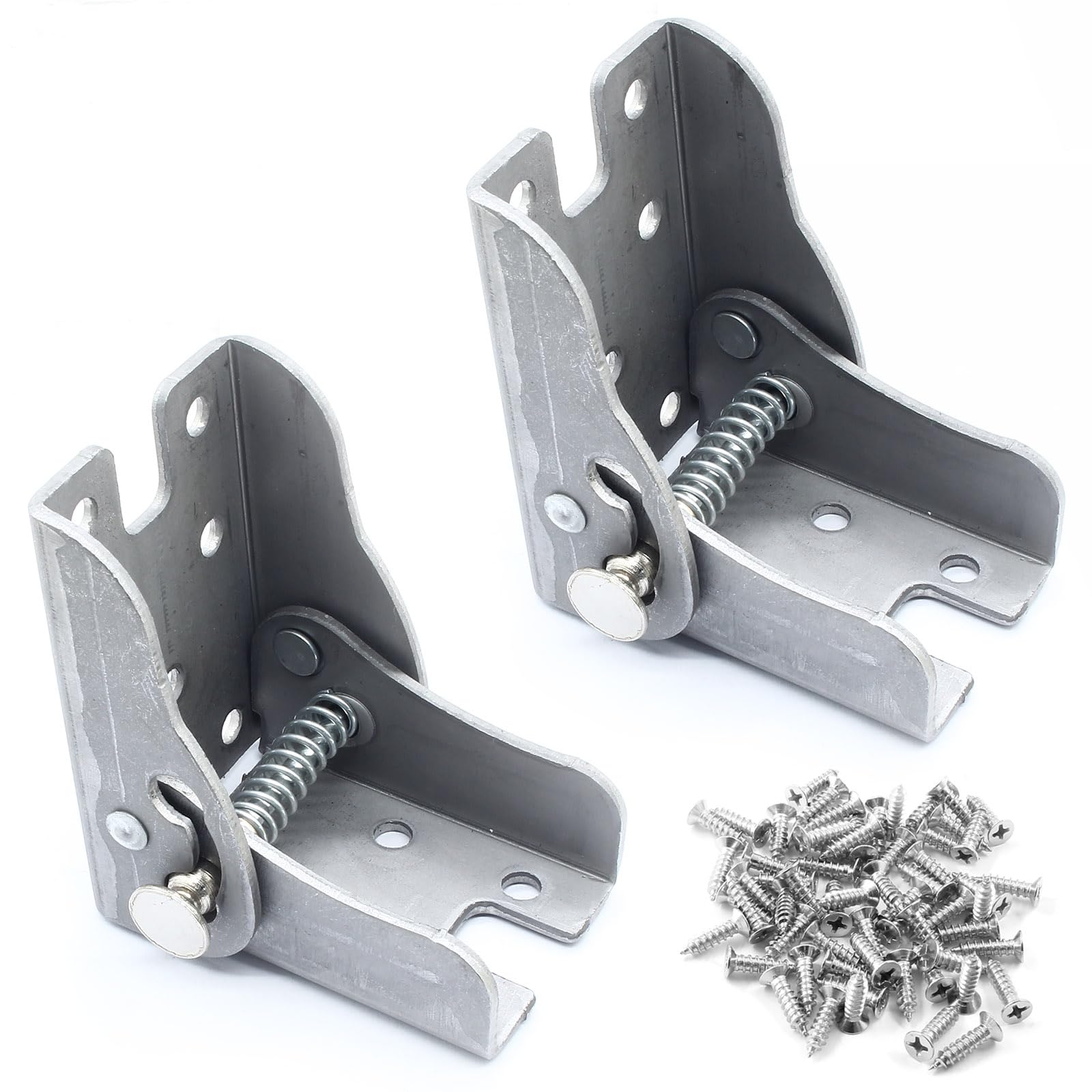 LifCratms 2 Pack Folding Table Leg Brackets, Foldable Self-Locking ...