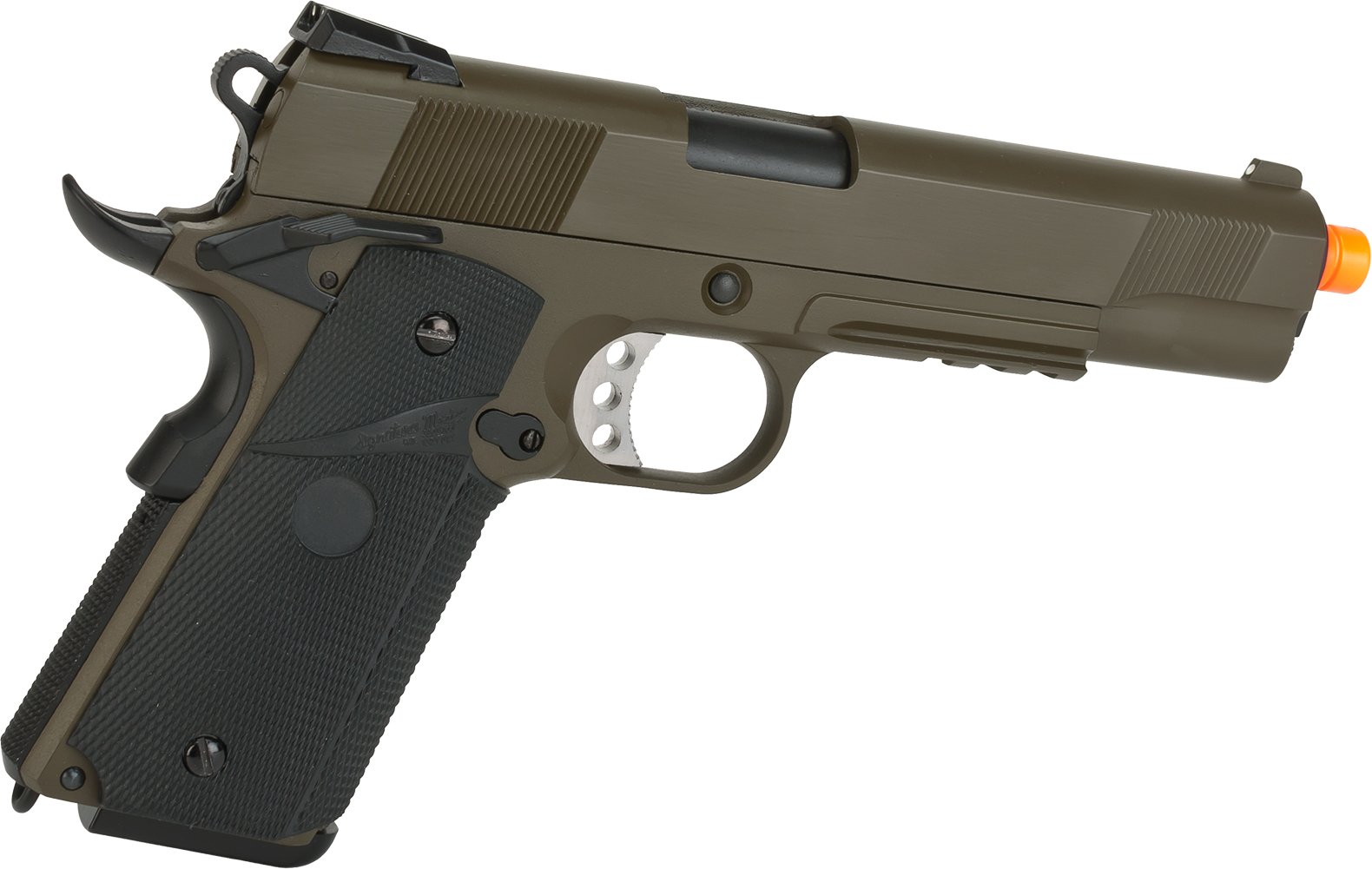 Buy Evike - WE-USA NG3 Metal 1911 MEU Railed Frame Heavy Weight Airsoft ...