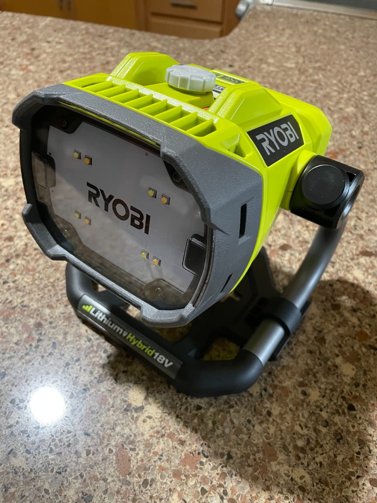 Ryobi P795 18-Volt ONE+ Hybrid LED Color Range Work Light: Amazon.com ...