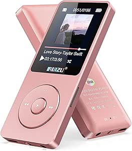 Amazon.com: RUIZU 64GB Clip MP3 Player with Bluetooth 5.3, Portable ...