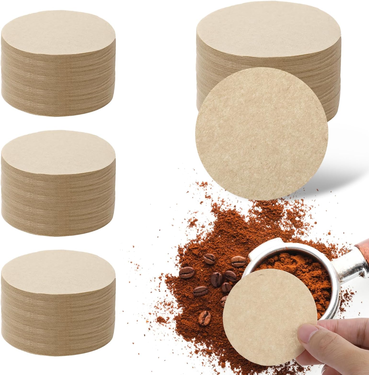 Amazon.com: Kalita Coffee Filter Round Type (100 Sheets) / Diameter ...