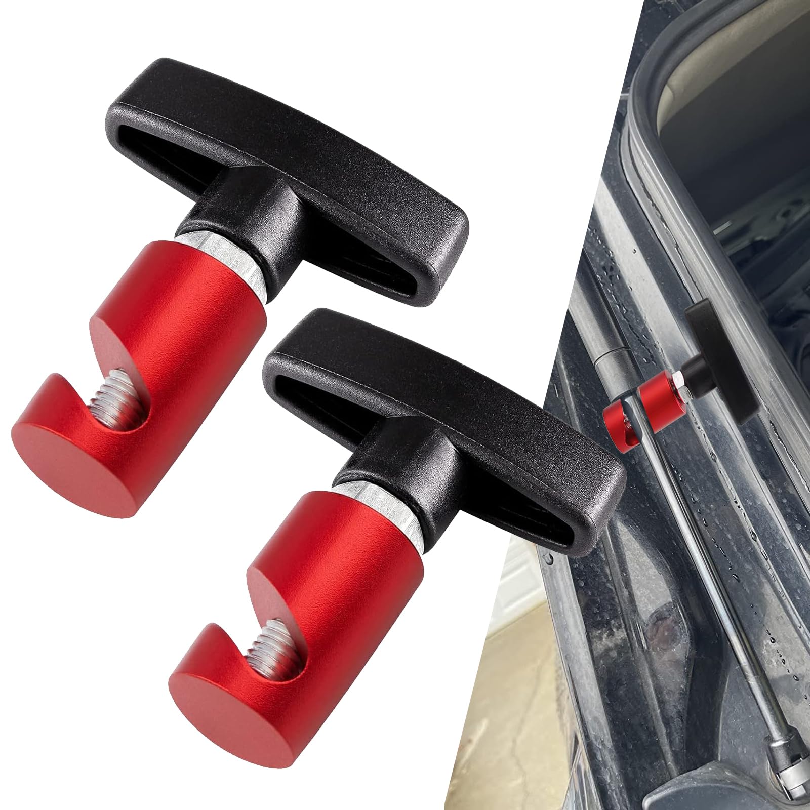 Amazon.com: Crynod Pack-2 Car Hood Prop Rod, Durable Anti-Slip Vehicle ...