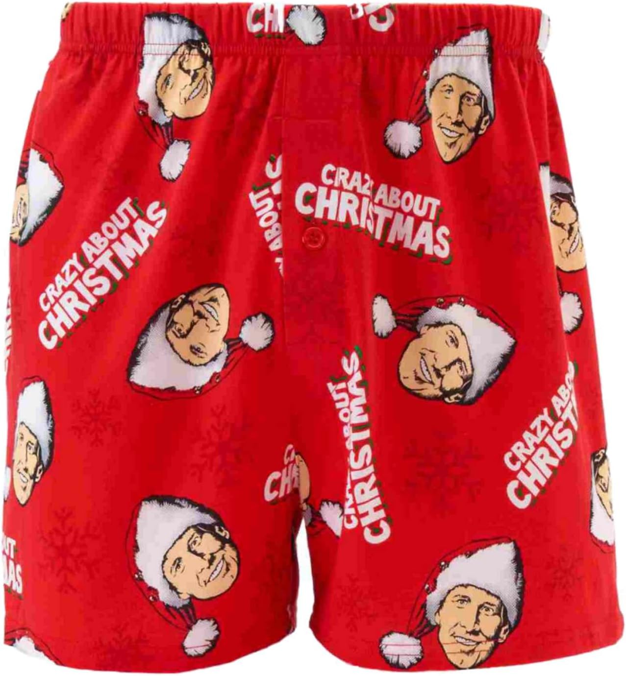 Amazon.com: National Lampoons Christmas Vacation Mens Red Boxers Chevy ...