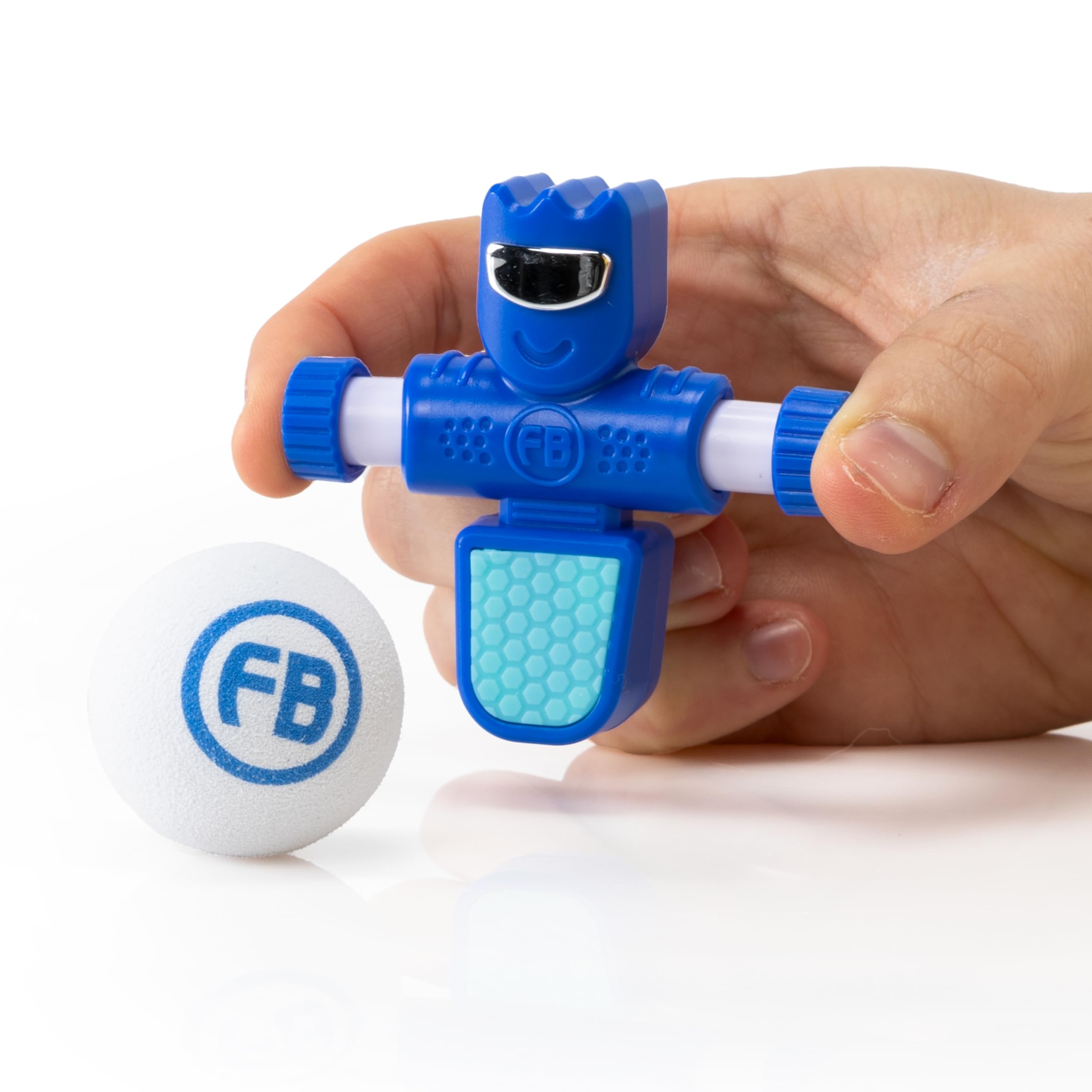 Amazon.com: Fat Brain Toys Foosbots Single Player Nitro Blue, Games for ...