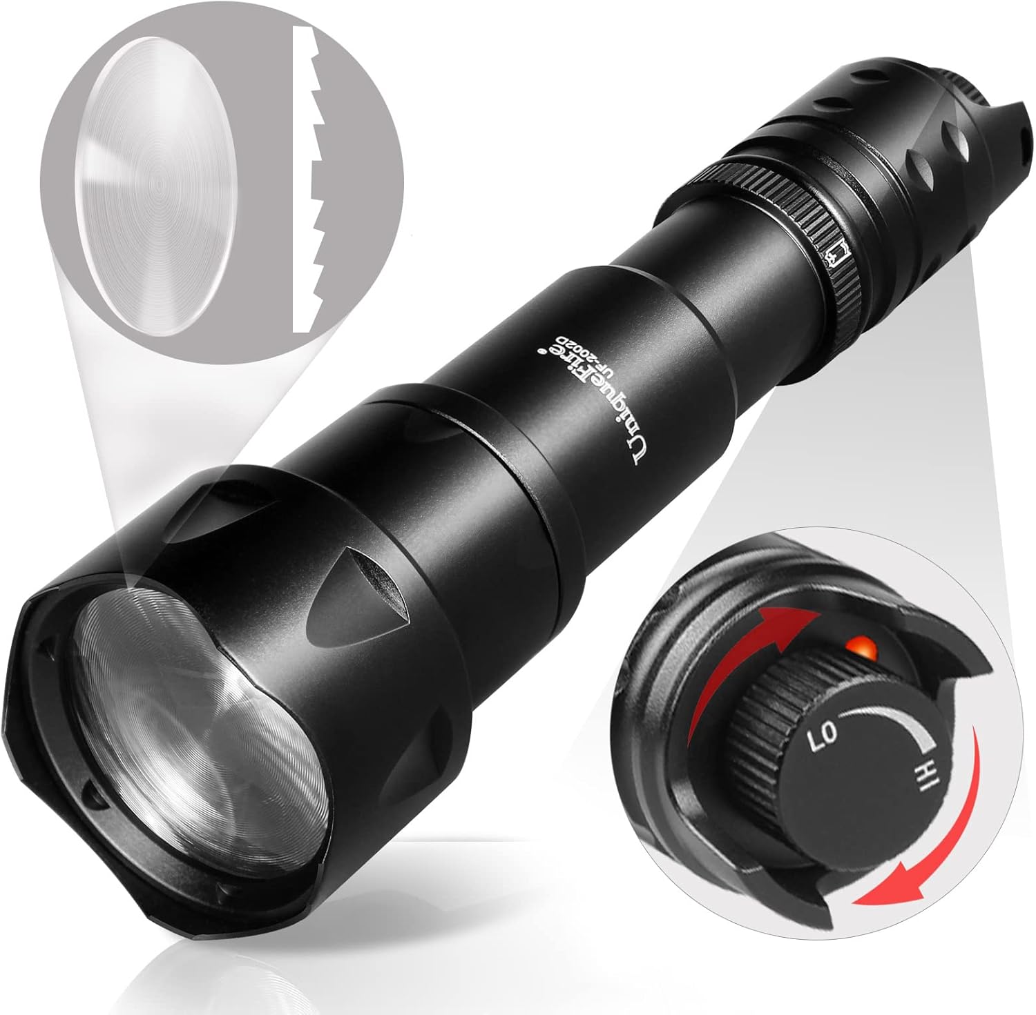 UniqueFire 940nm IR Illuminator Flashlight Spotlight,Fresnel Lens ...