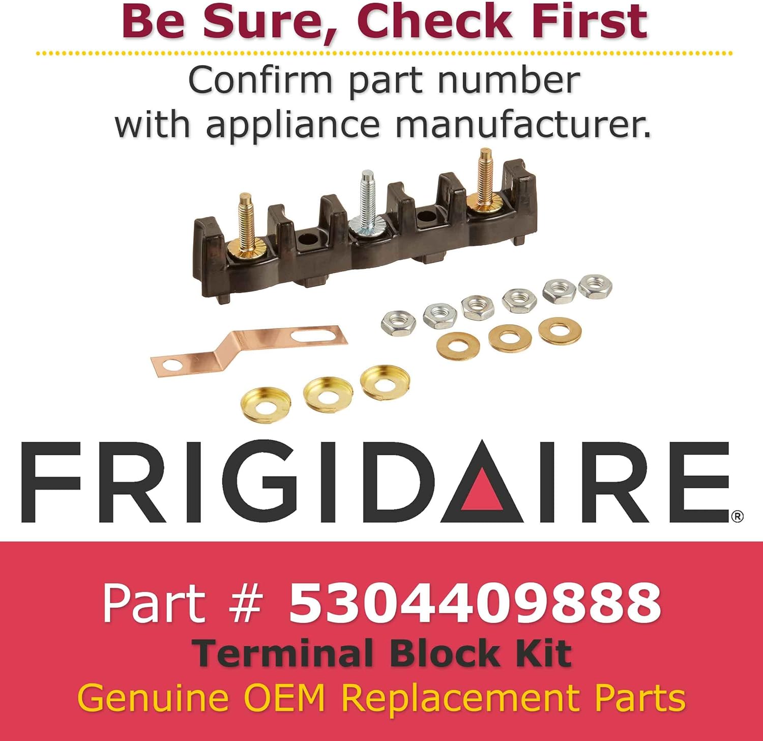 GENUINE Frigidaire 5304409888 Kit de bloque de terminales – Yaxa Colombia