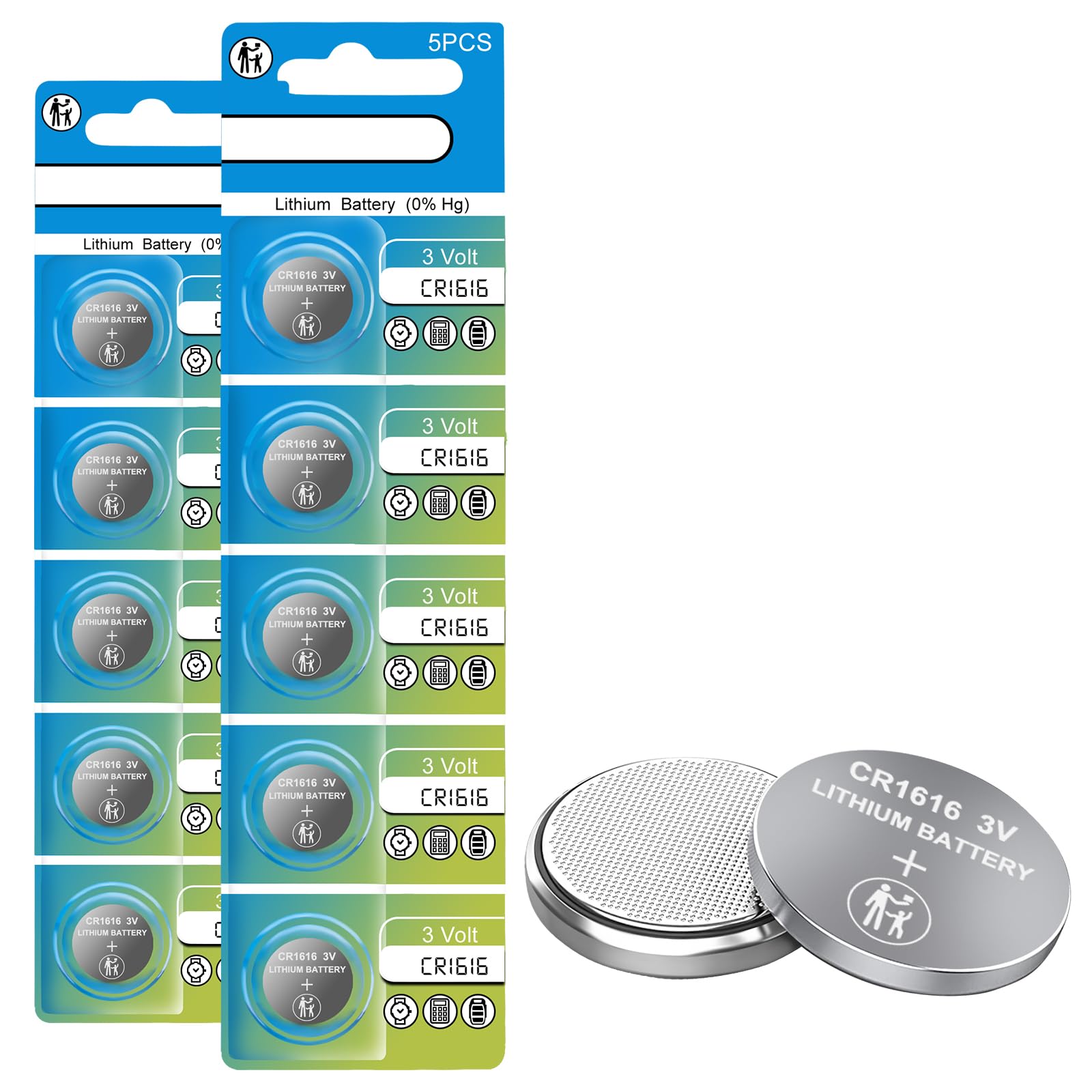 Snapklik.com : CR1616 Batteries - Reliable, Long-Lasting, 3V Coin Cell ...