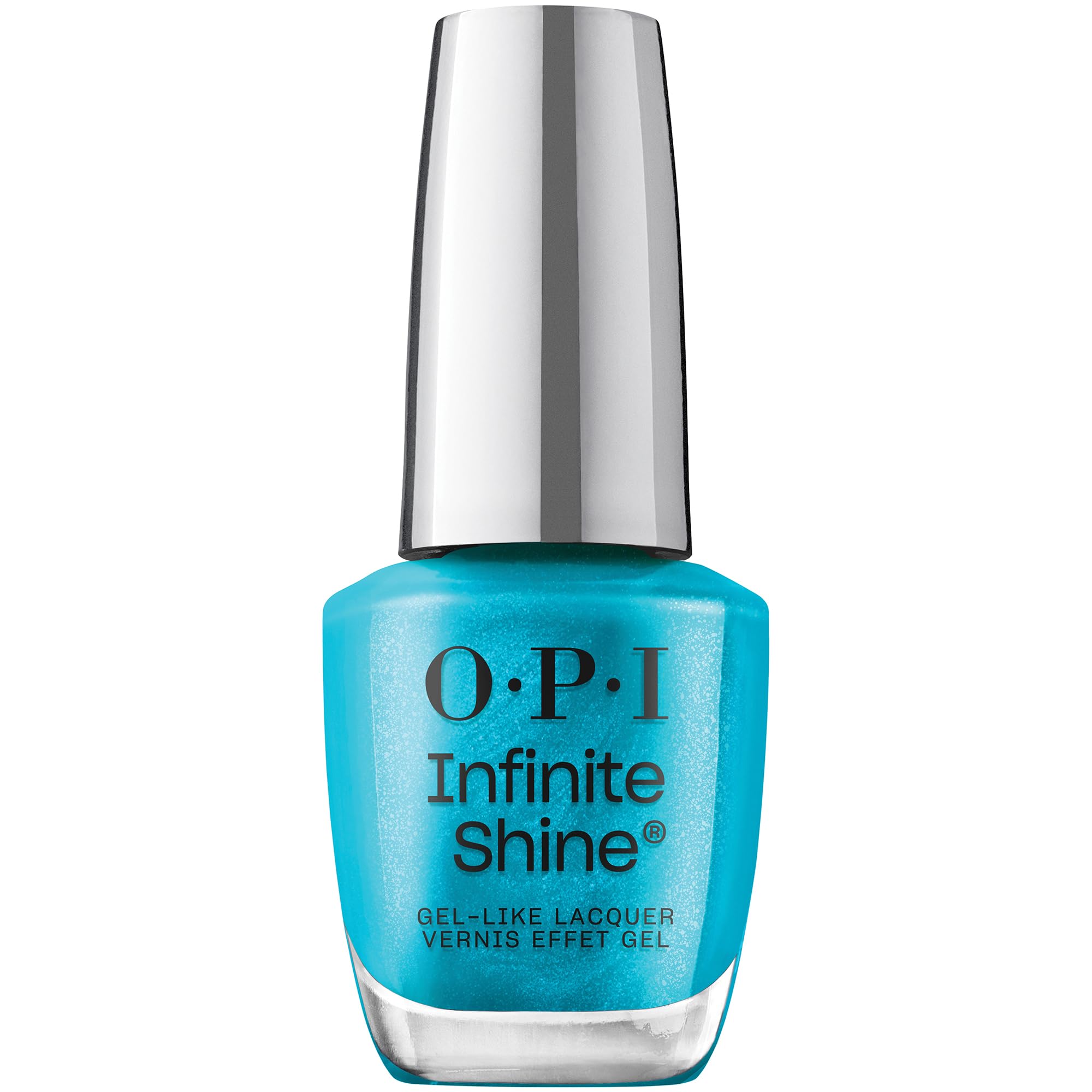 Amazon.com: OPI Infinite Shine MillenniYUM | Opaque Bright Blue ...