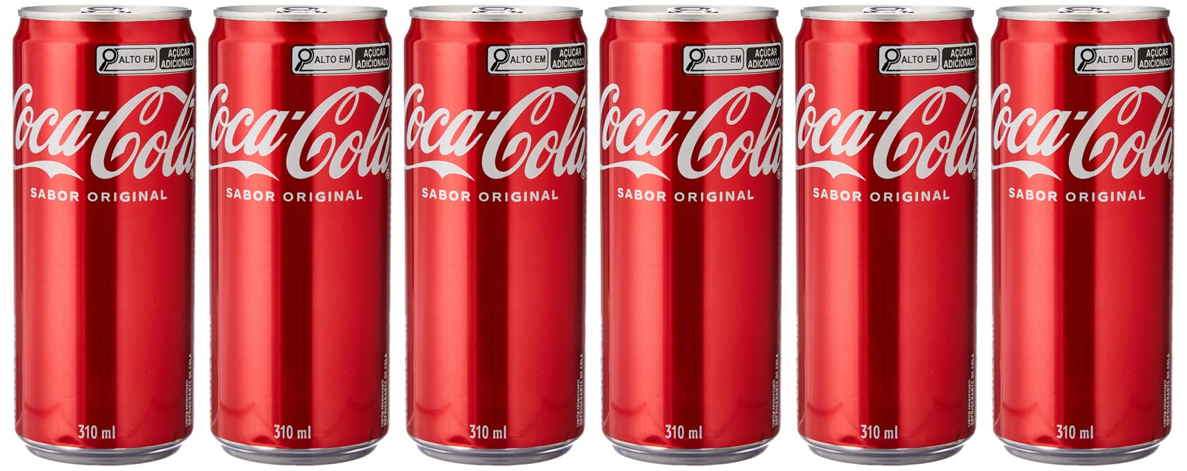 Pack de COCA-COLA LATA 310 ML 6 unidades | Amazon.com.br