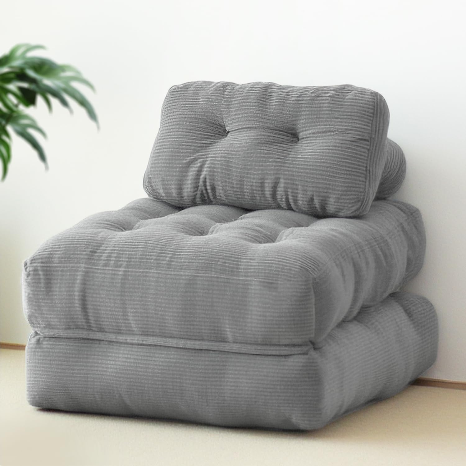 Folding Chair Bed, Convertible Futon Couch, Portable Sofa Chair ...