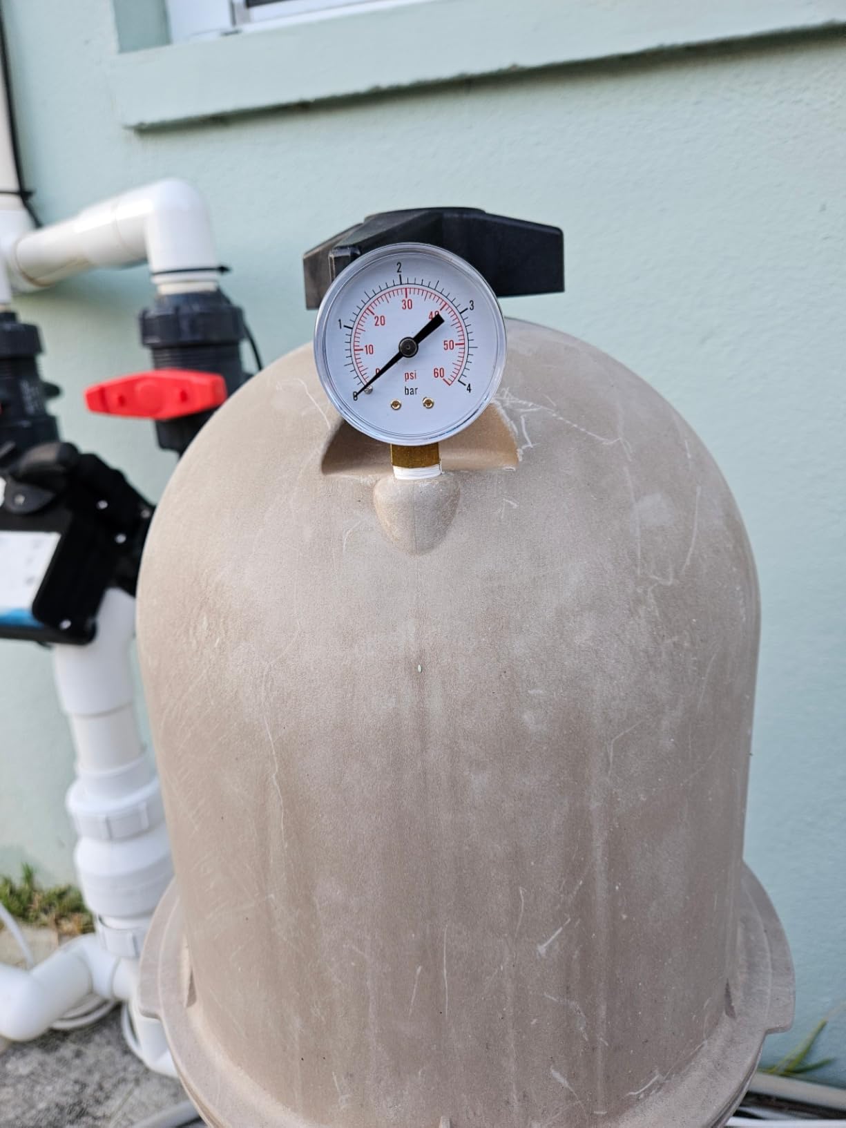 Amazon.com: TGBoBiFiveY 0-60 PSI Swimming Pool Pressure Gauge, 2" Dial ...