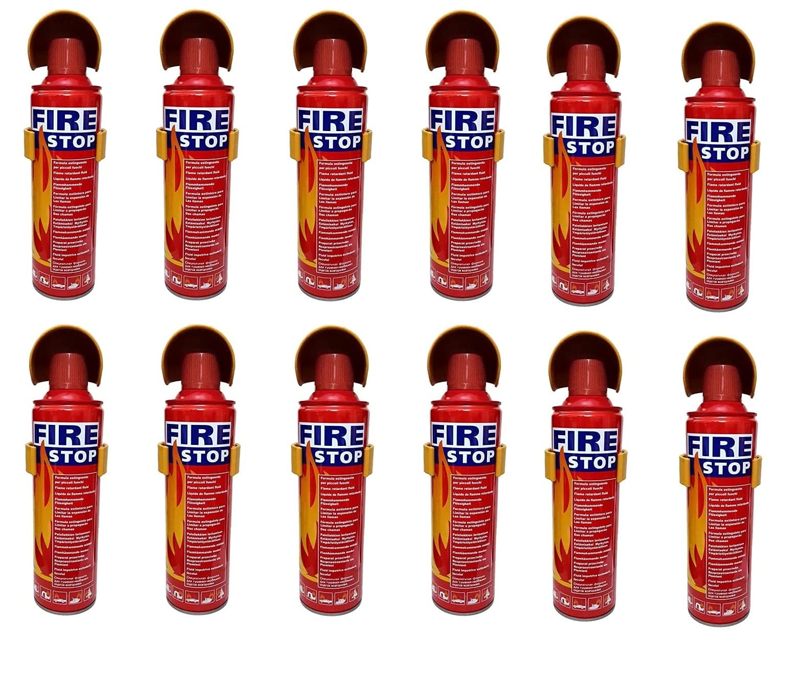 Fire Stop Portable Fire Extinguisher 500 Ml 12 Set Fire | Desertcart INDIA