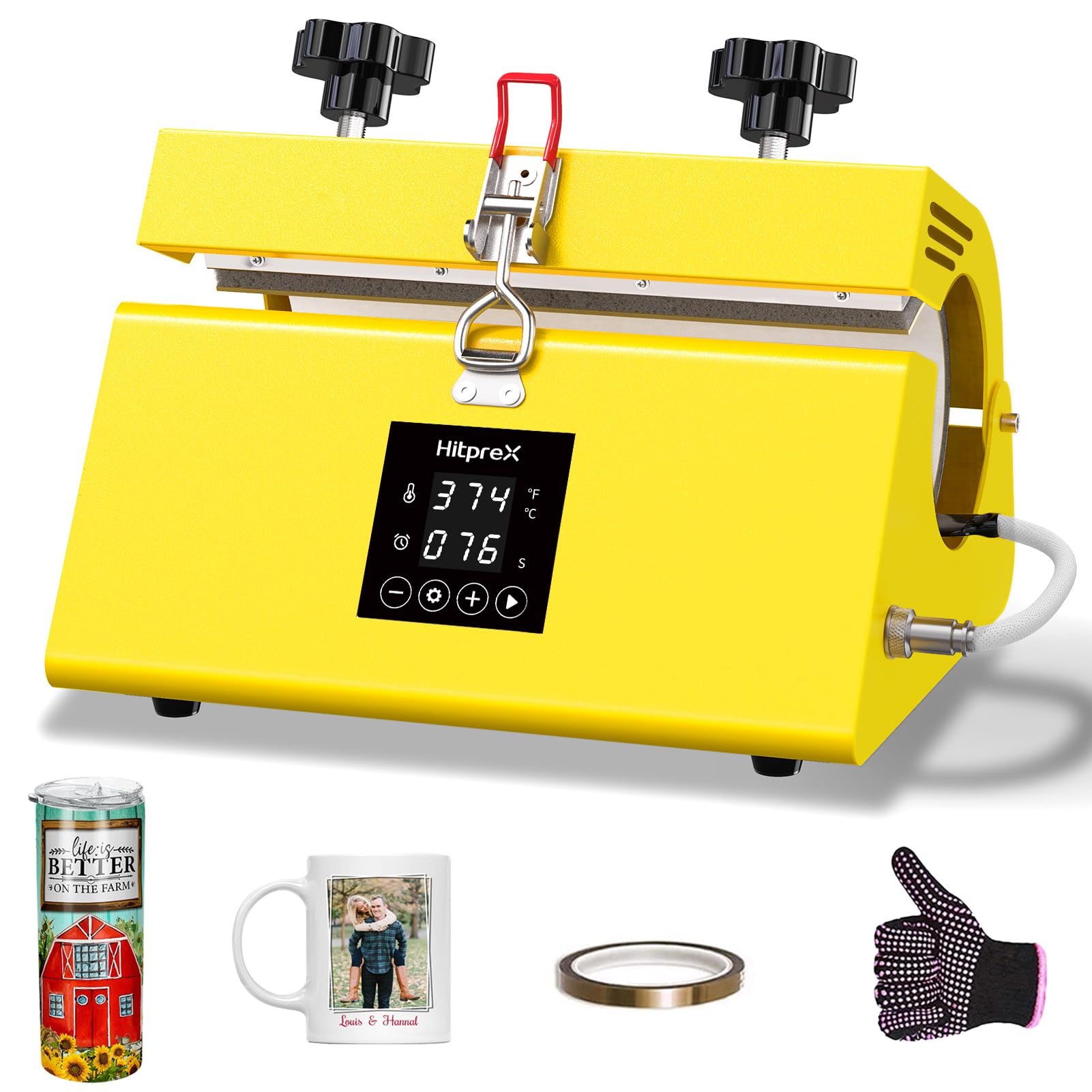 HITPREX Tumbler Heat Press Machine, Tumbler Press for 30oz 20oz 16oz ...