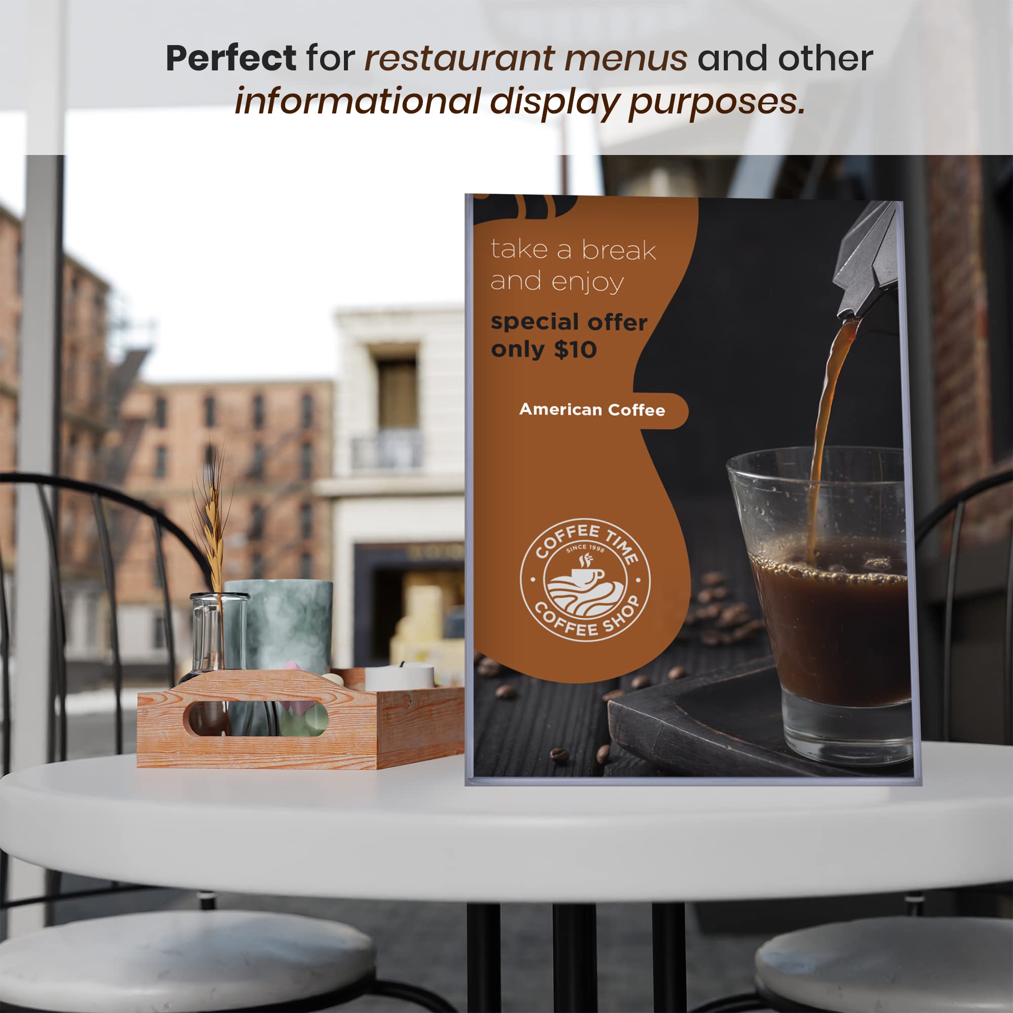 Snapklik.com : Performore 11" X 17" Heavy Duty Rigid Print Crystal ...