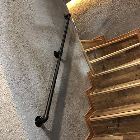 Amazon.com: Handrail - Complete Kit (1ft-20ft). Vintage Industrial ...