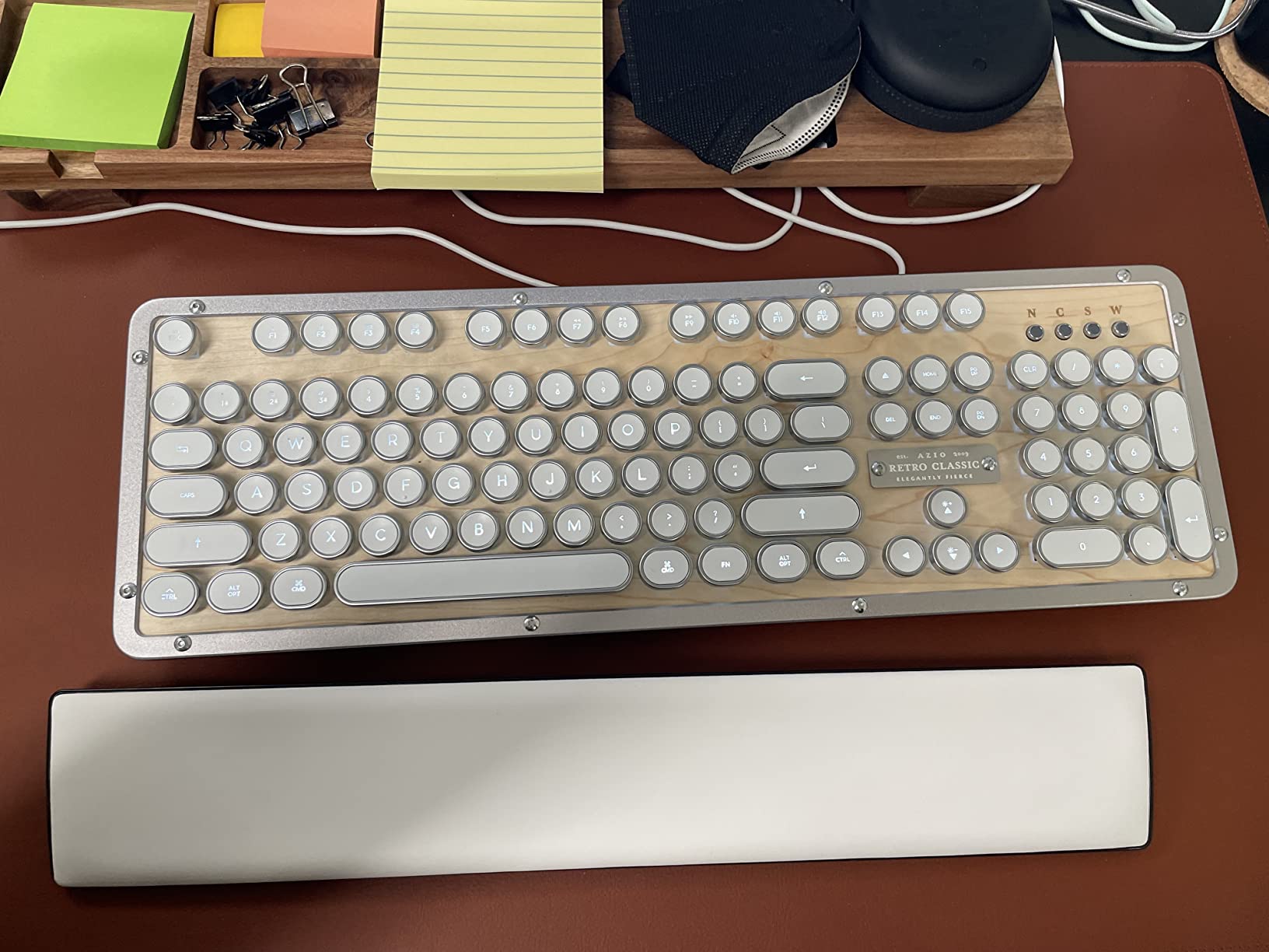 $38/mo - Finance Azio Retro Classic Bluetooth (Maple) - Wireless/USB ...