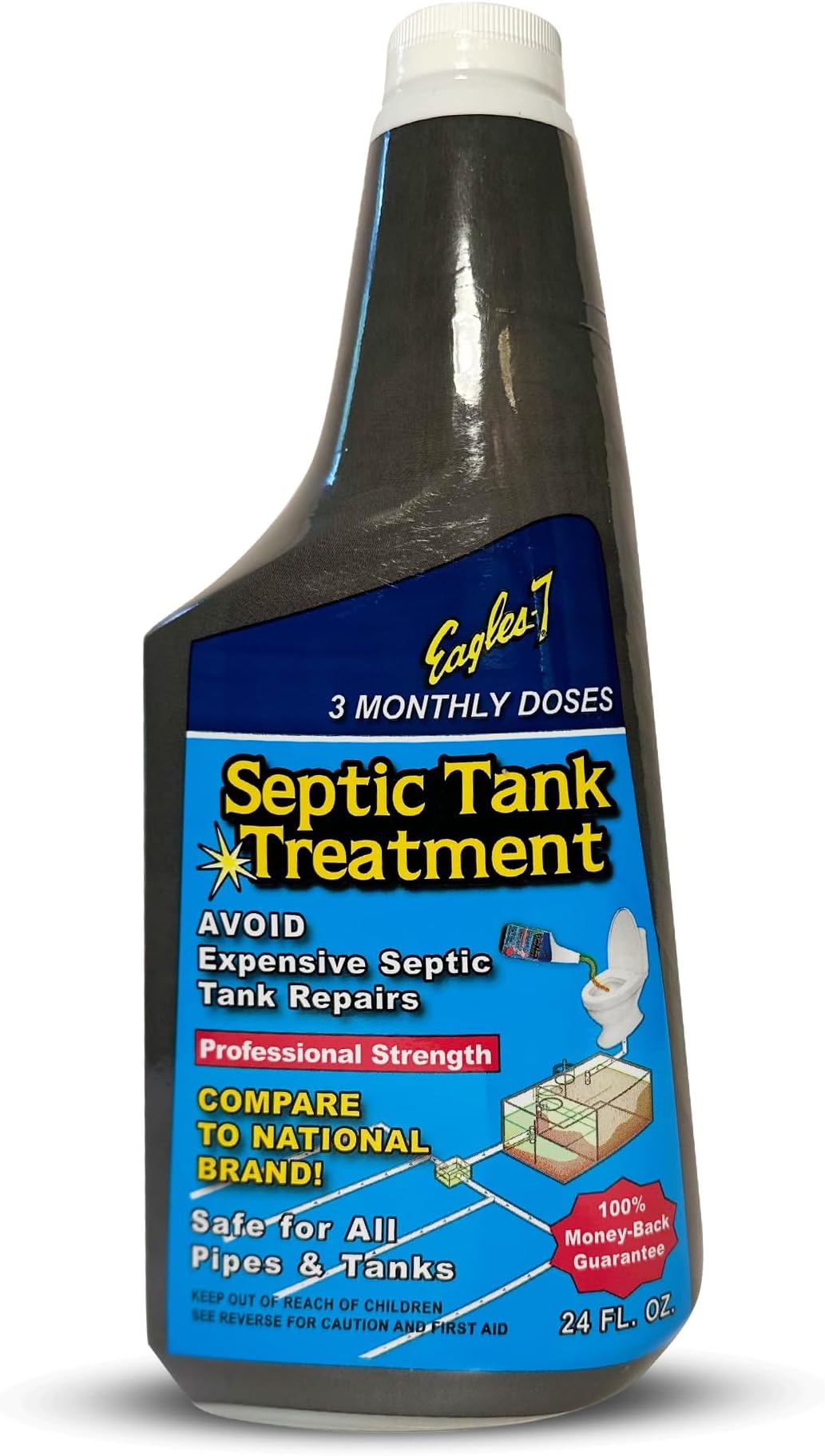 Amazon.com: Eagles-7 Septic Tank Treatment - Professional Strength ...