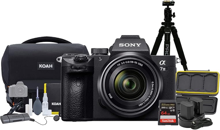Amazon.com : Sony Alpha a7II Mirrorless Digital Camera with 28-70mm OSS ...