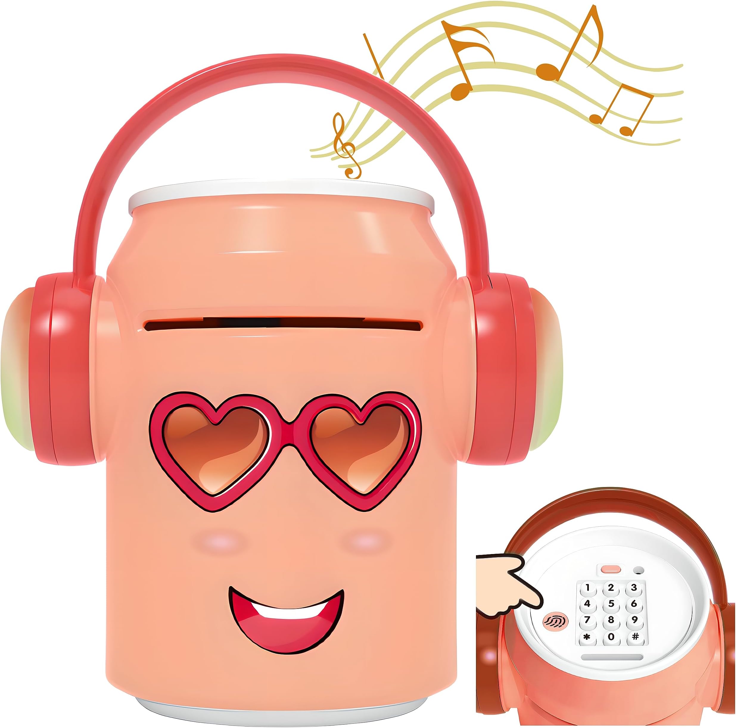 Amazon.com: IBLAY Wooden Money Safe Box for Cash with Key | Birthday ...