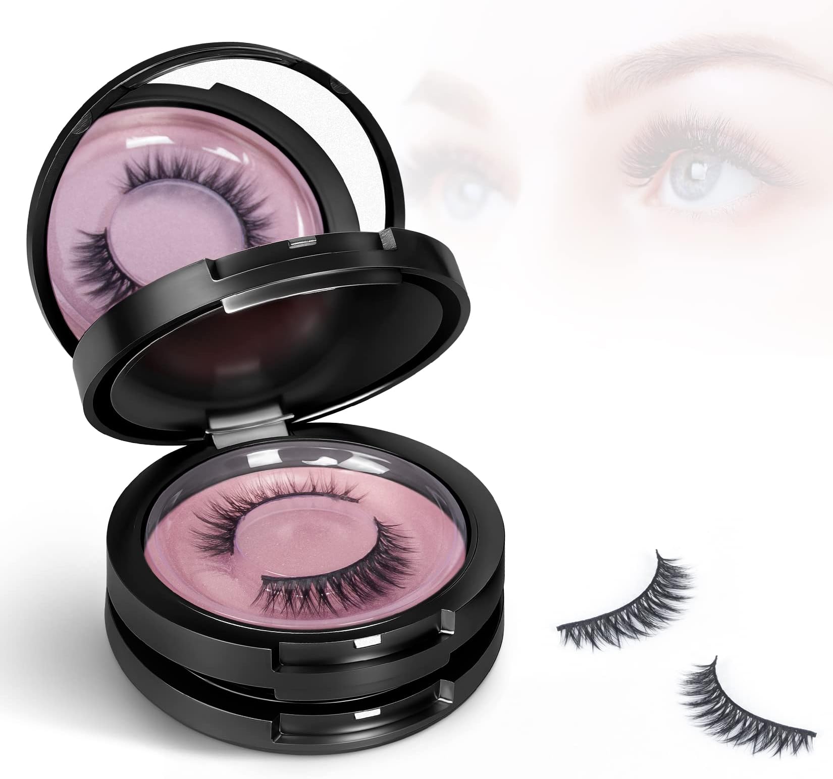 Amazon.com: 16 Pair Eyelash Storage Book,Makeup Display Sample ...