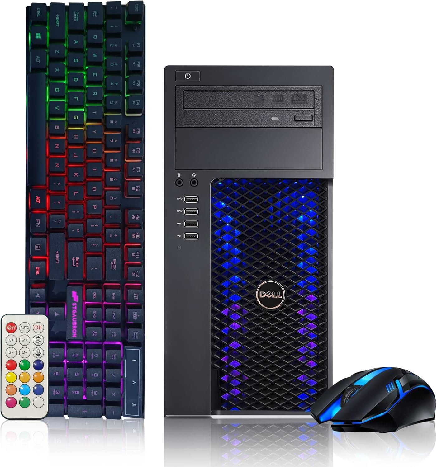 Amazon.com: Dell RGB Gaming Desktop PC, Intel Quad I5 up to 3.6GHz ...