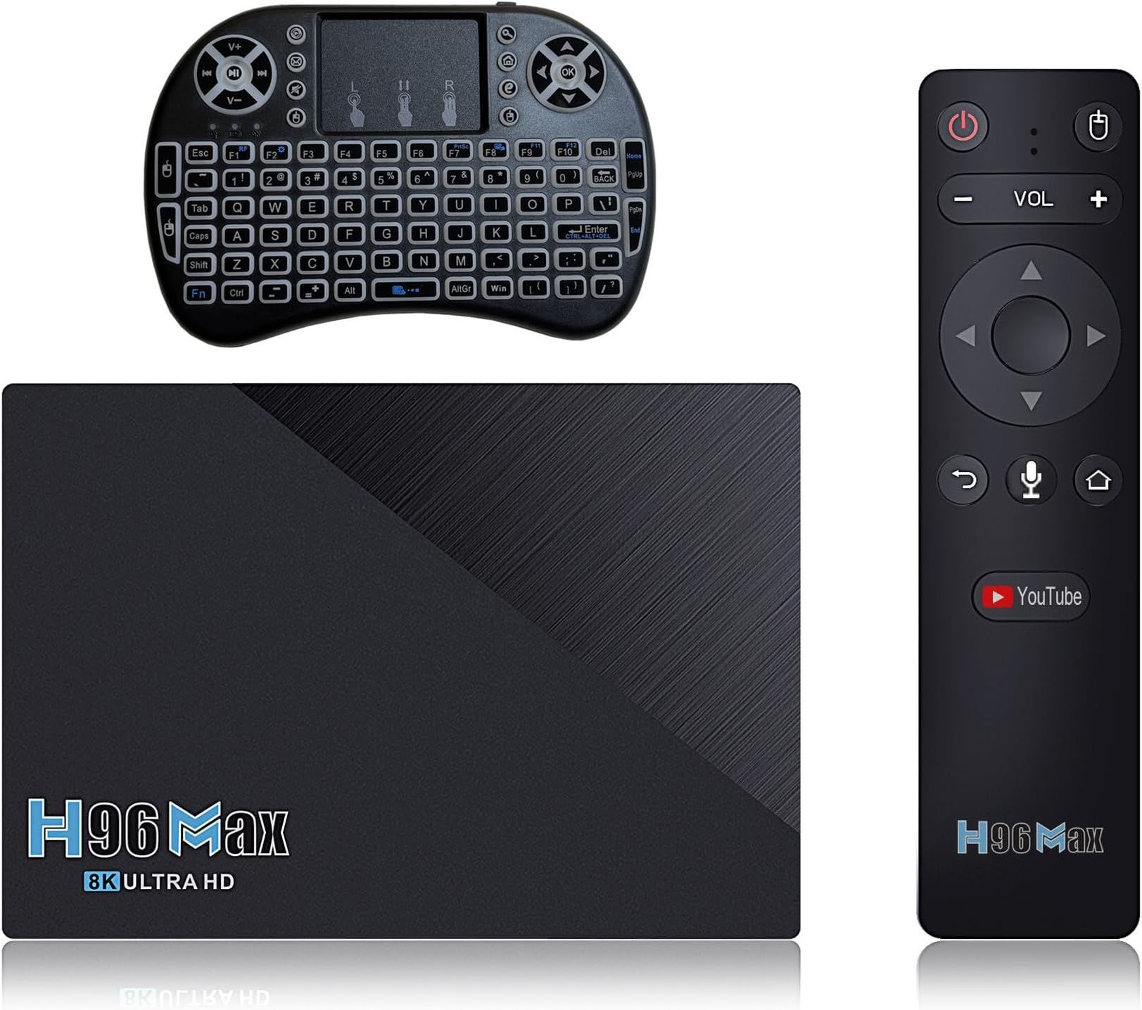 H96 Max M9 TV Box Android 14.0 RK3576 8GB RAM 128GB ROM WiFi6 1000M LAN ...