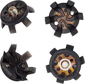 Amazon.com : FENLERN Golf Shoe Spikes Cleat Metal Thread Screw 6mm Dia ...