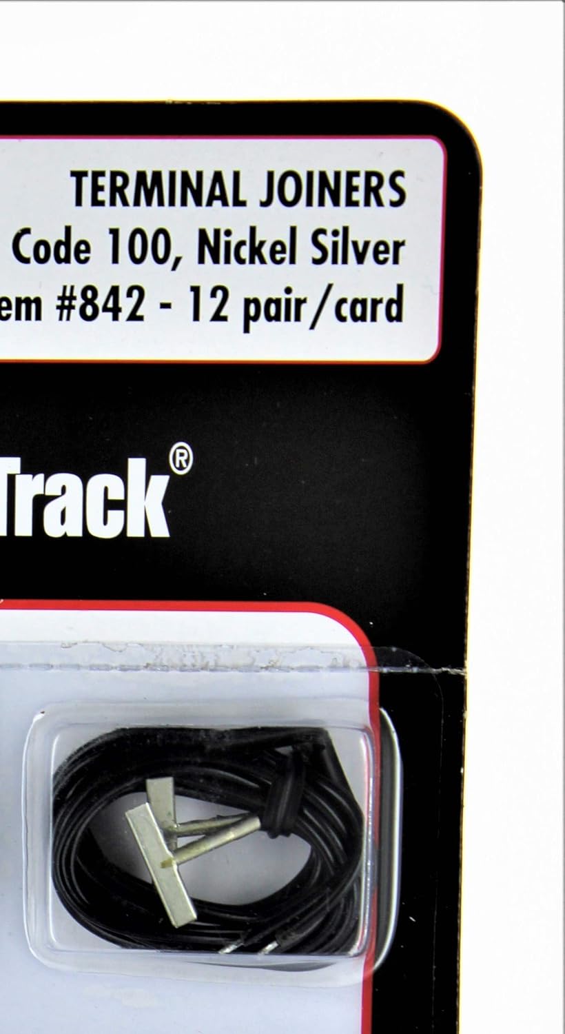 Amazon.com: Code 100 Nickel Silver Terminal Joiners HO Scale Atlas ...