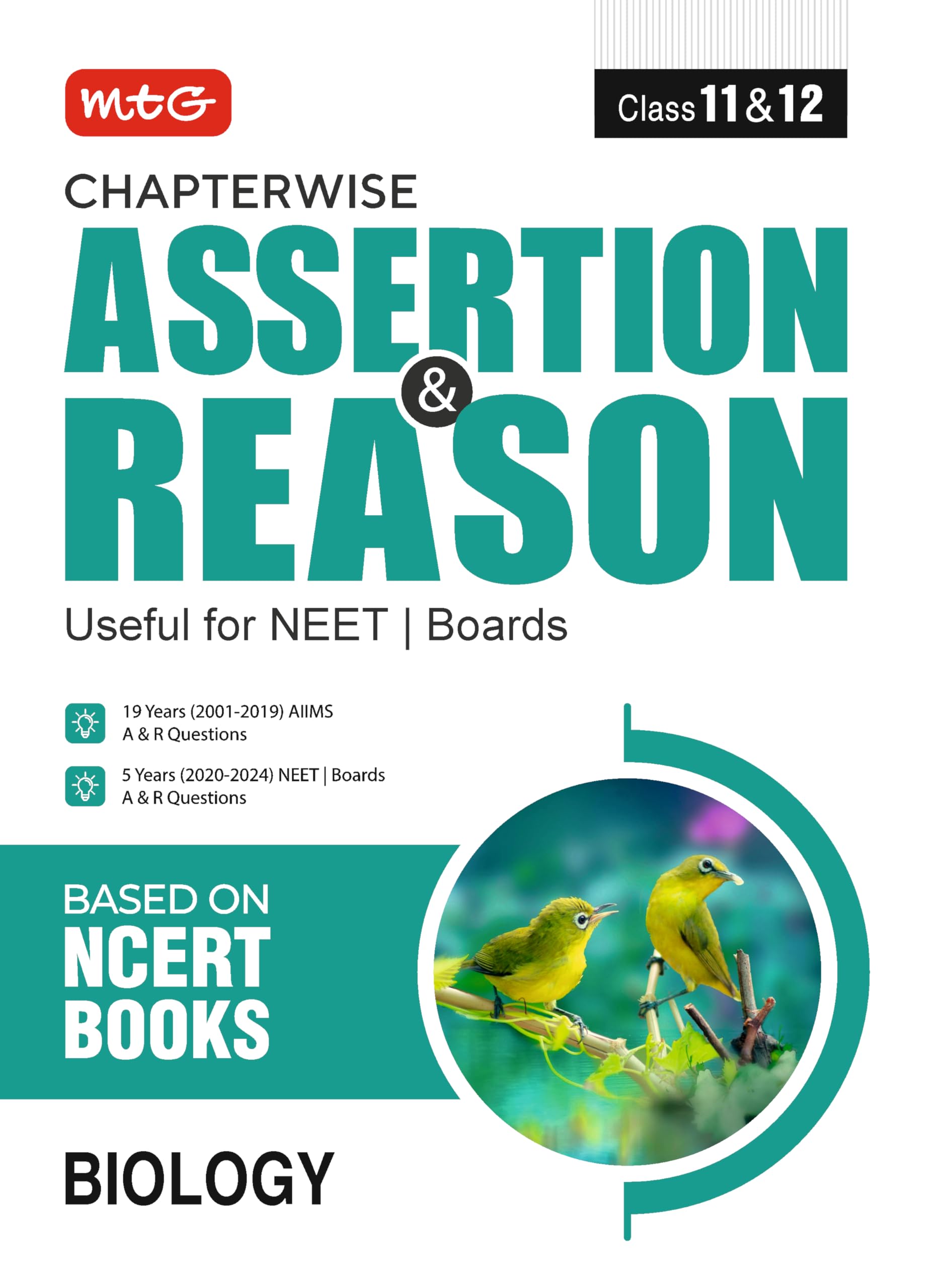 MTG Chapterwise Assertion & Reason Biology For NEET & Boards Exam ...