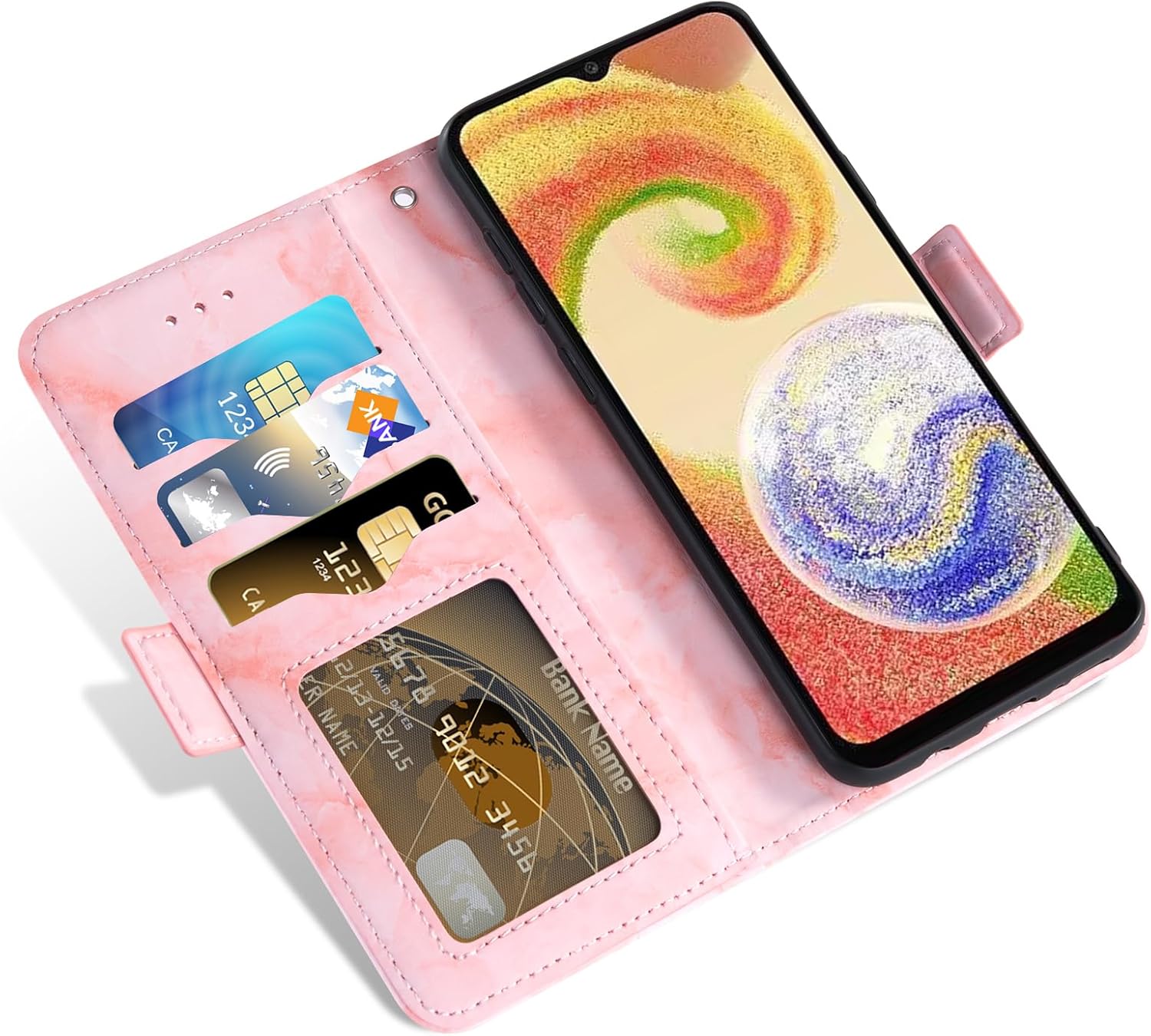 Asuwish Phone Case for Samsung Galaxy A04 with Tempered Glass Screen ...