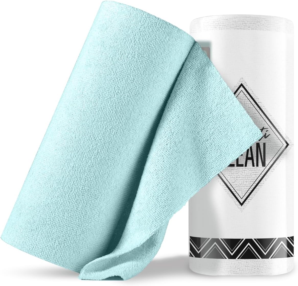 Amazon.com: Fantasticlean Microfiber Cleaning Cloth Roll -60 Pack, Tear ...