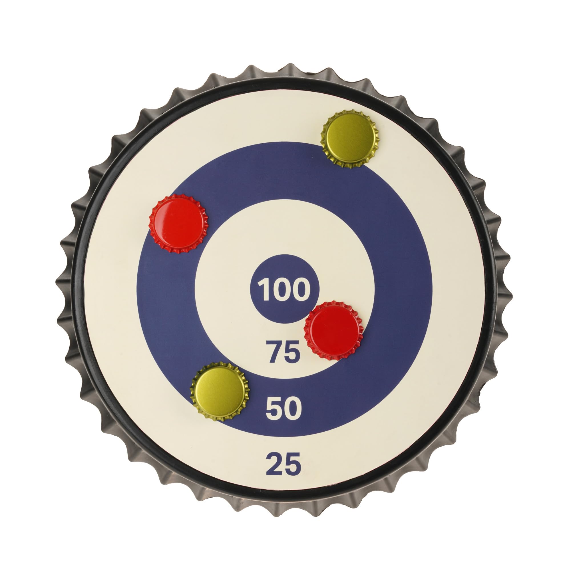 Snapklik.com : True Bullseye Magnetic Bottle Cap Target