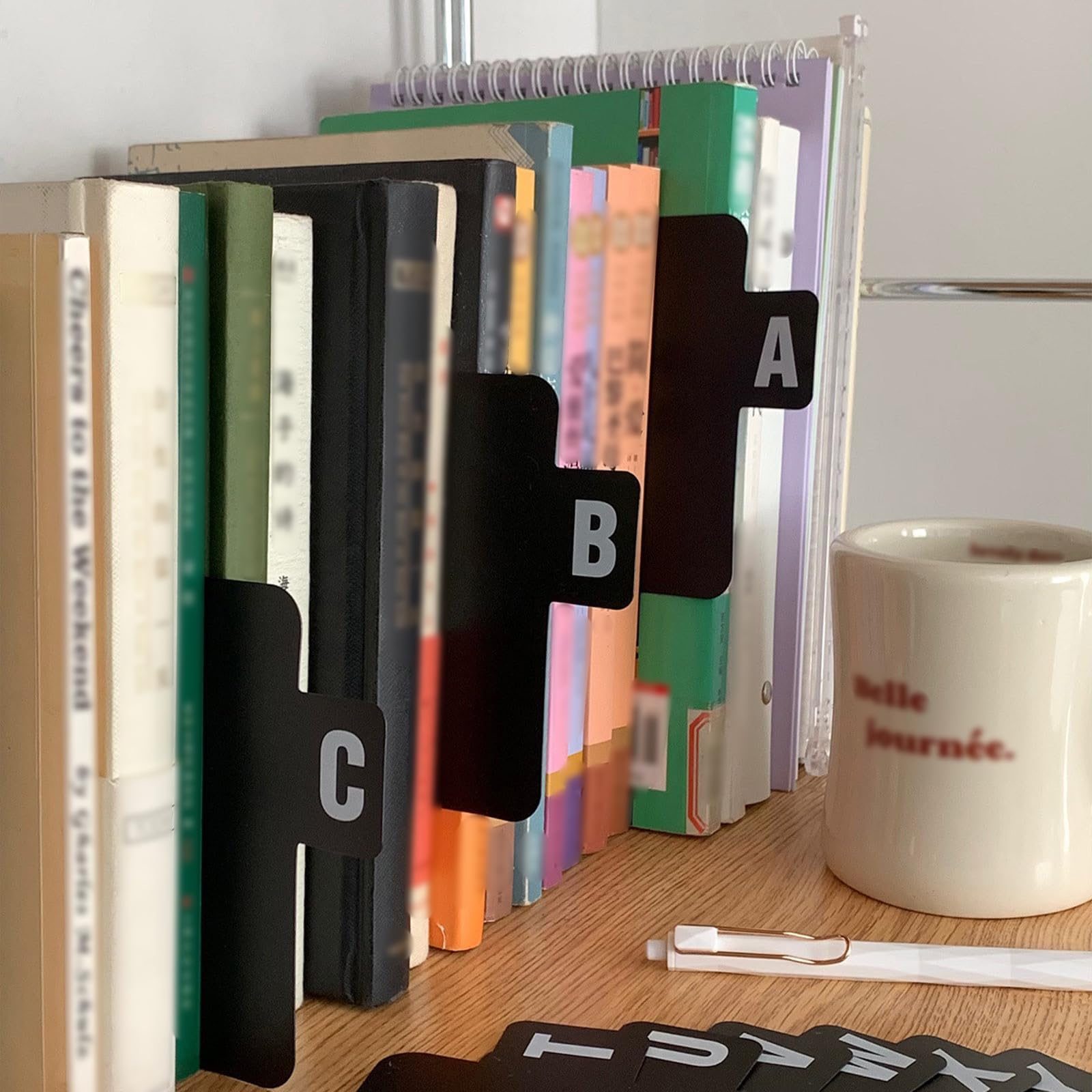 Amazon.com : Nuhikap 26 Pcs Vinyl Record Dividers DVD Alphabetical ...