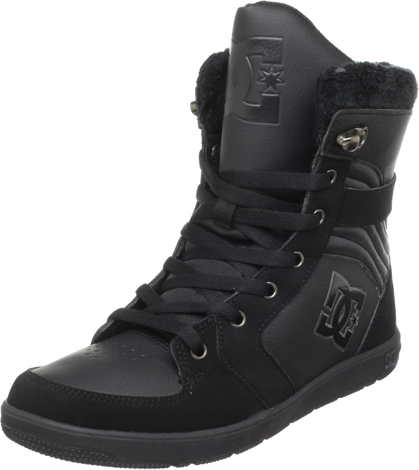 DC Shoes Women'S Stratton Womens Shoe Black Grey Hiking Boot D0302866 8 ...