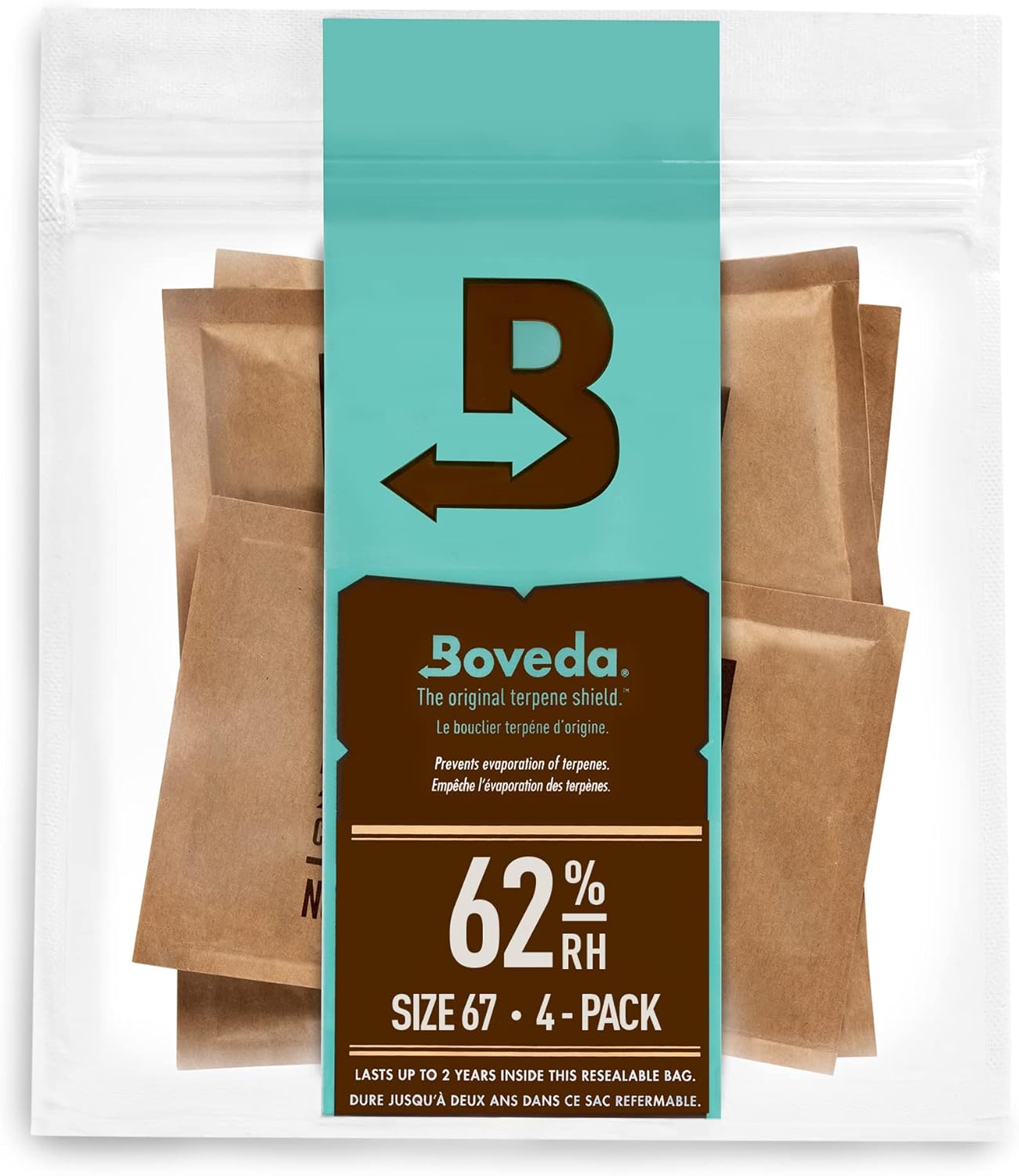 Amazon.com: Boveda 62% Two-Way Humidity Control Packs For Storing 1 lb ...