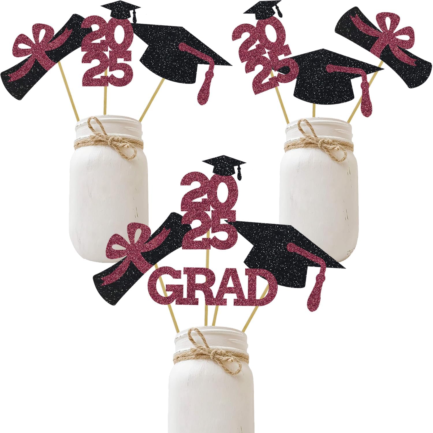 Amazon.com: Graduation Centerpiece Table Decoration Party Center Pieces ...