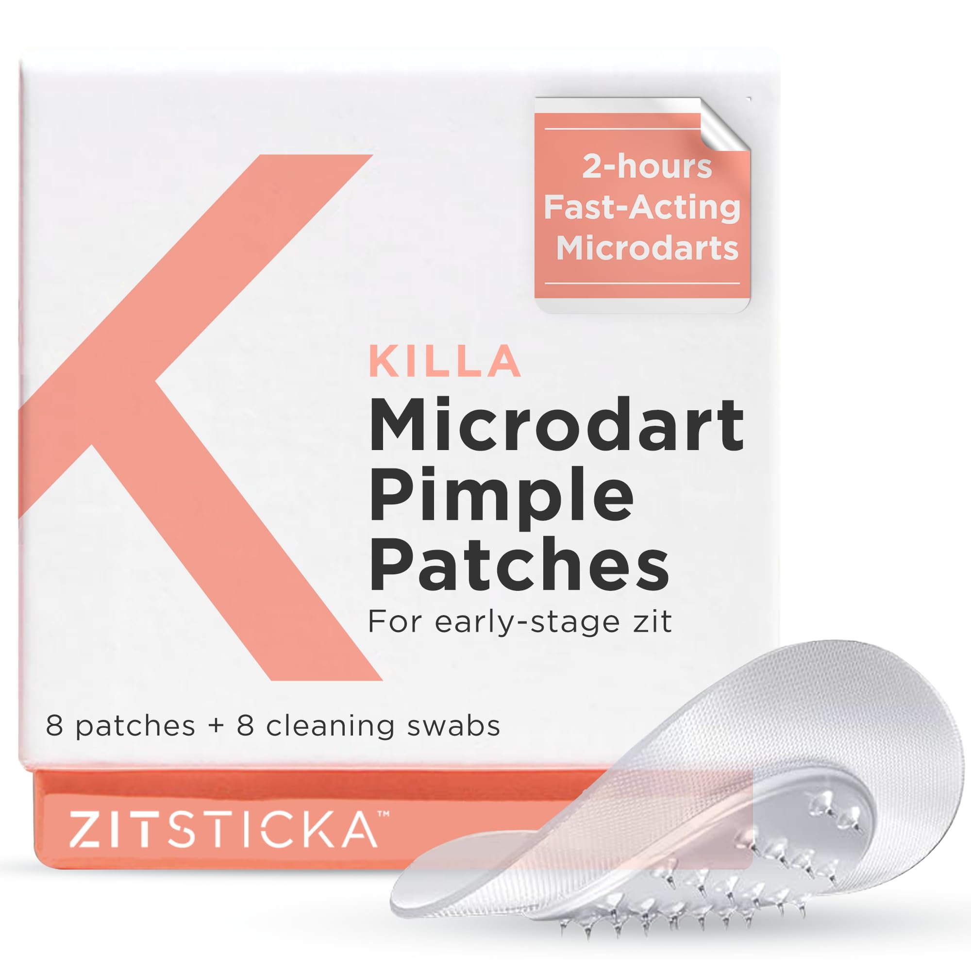 Amazon.com: ZitSticka Killa Pimple Patches for Face - World's Most ...