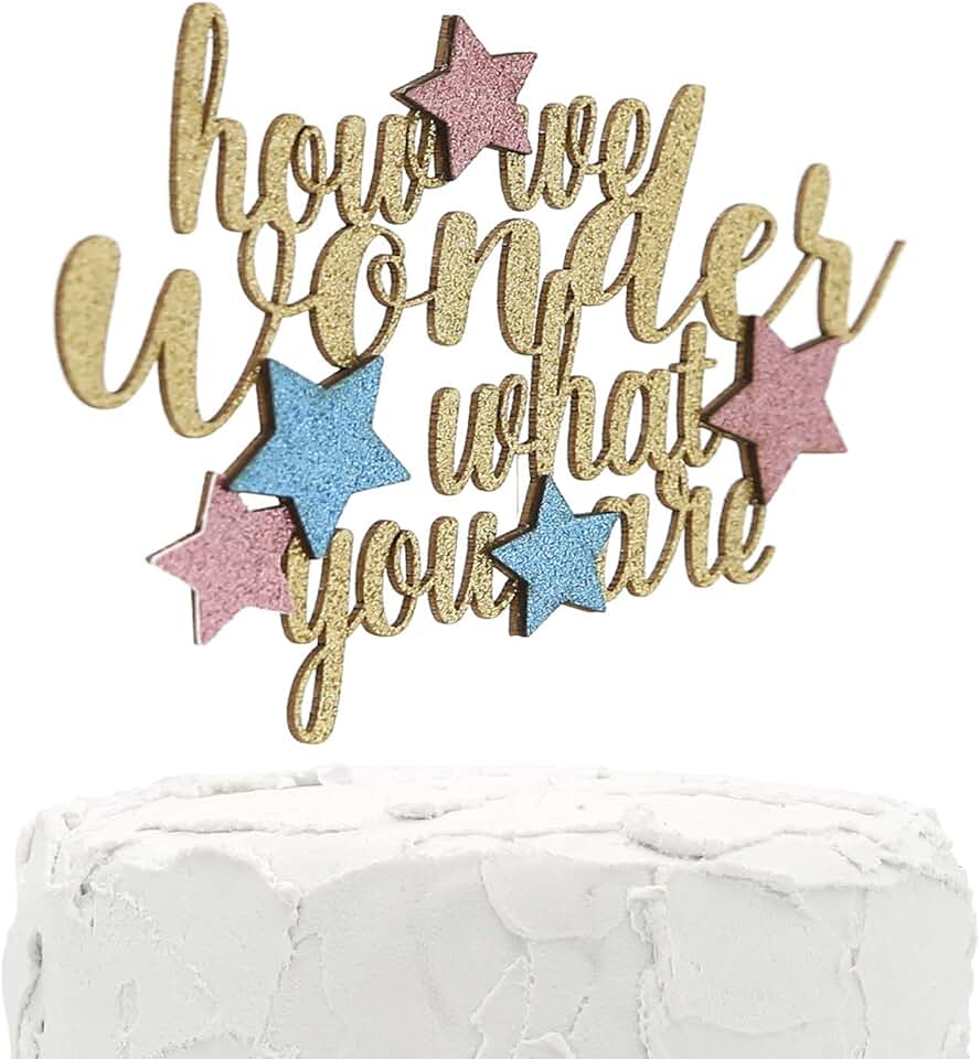 Amazon Gender Reveal Cake Topper amazon-gender-reveal-cake-topper
