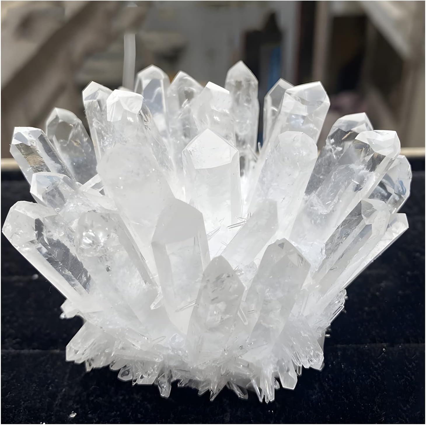 Amazon.com: Crystal Cluster Quartz Crystals Crystals Stone White ...