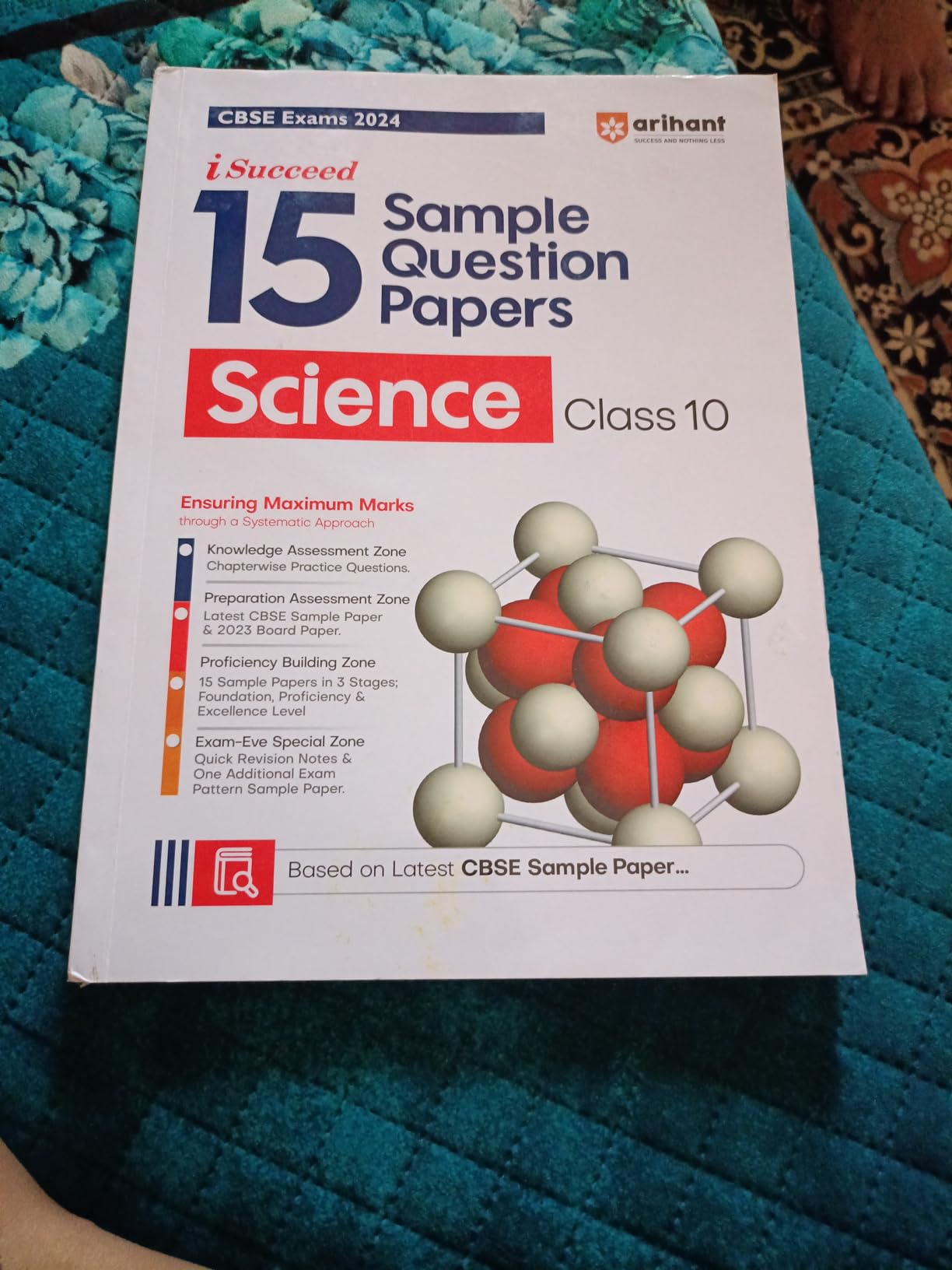 Arihant CBSE Sample Question Paper Class 10 Science Book For 2024 Board ...