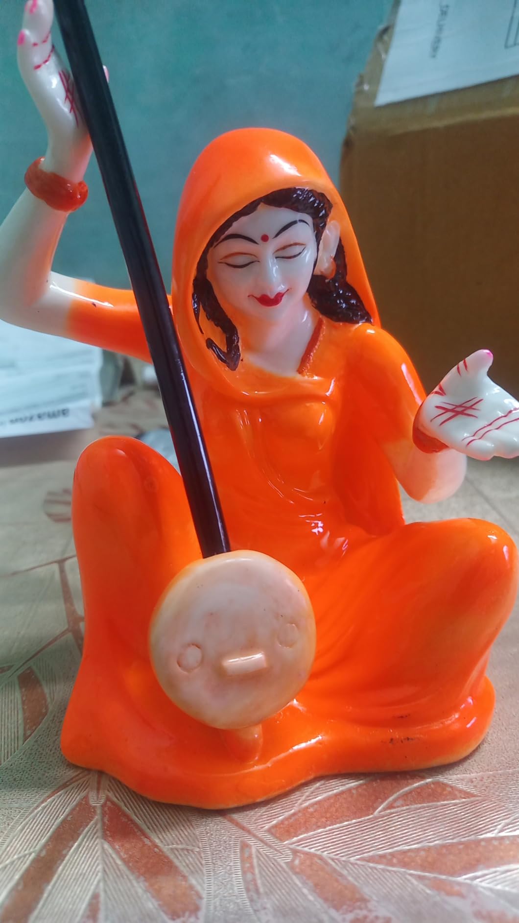 Buy VAMIKA HANDICRAFTS Resin Meera Bai Playing Instrument Figurine ...