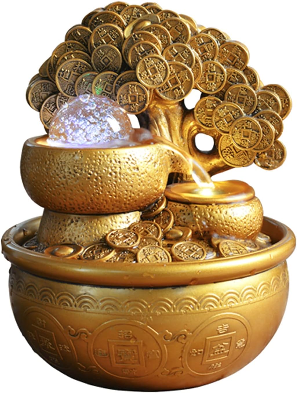 Amazon.com: Tabletop Fountain Tabletop Fountain Indoor Desktop Fountain ...