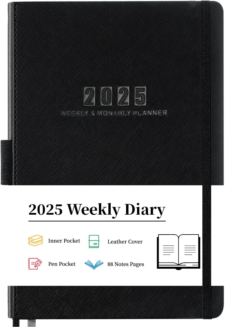 2025 Diary - Diary 2025 from January 2025 to December 2025, Diary 2025 A5 Week to View Diary ...