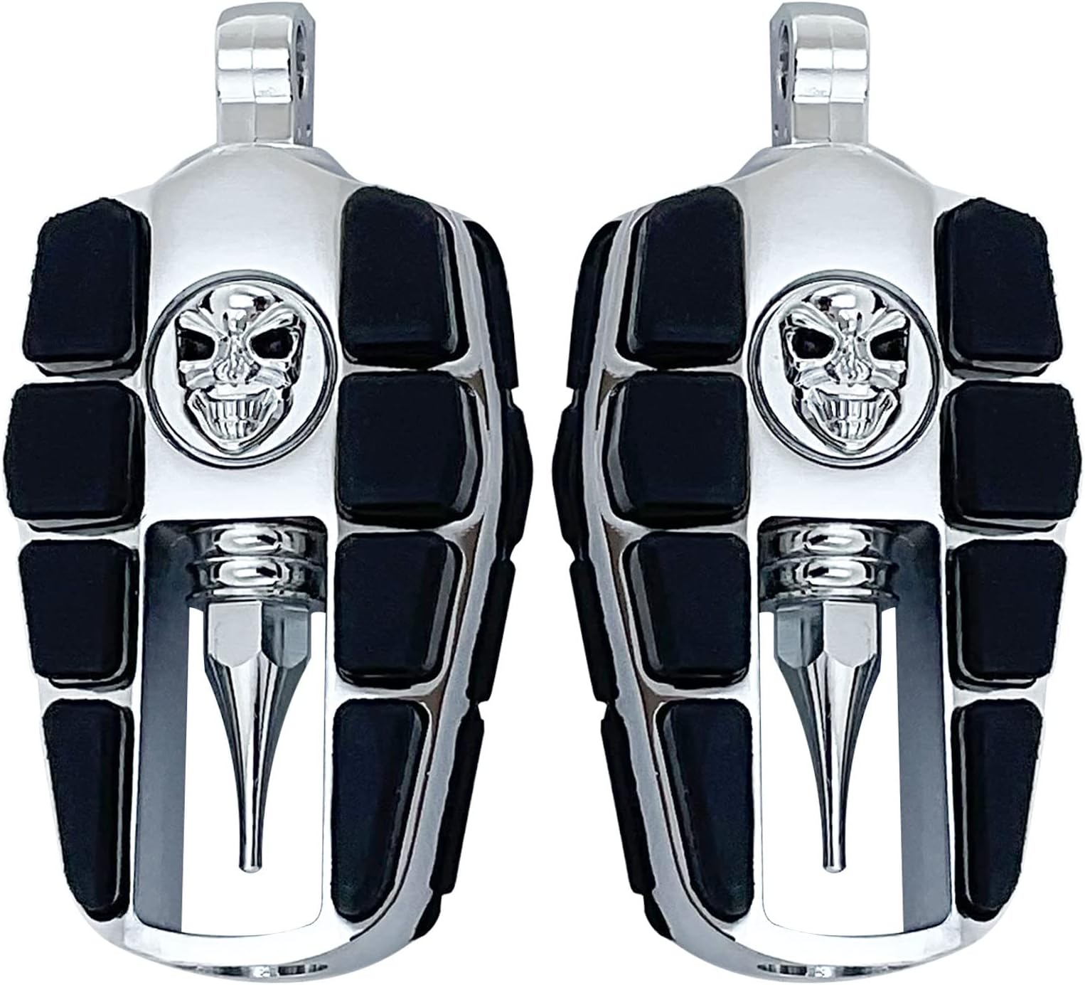 Amazon.com: FATECIM Motorcycle Foot Pegs Pedals Rests Motorbike Highway ...