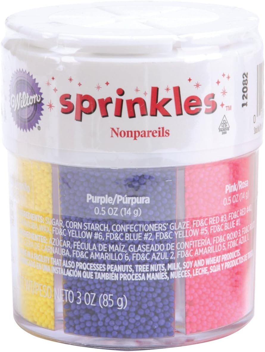 Amazon.com: Wilton Nonpareils 6 Mix Sprinkle Assortment Baking Supplies ...