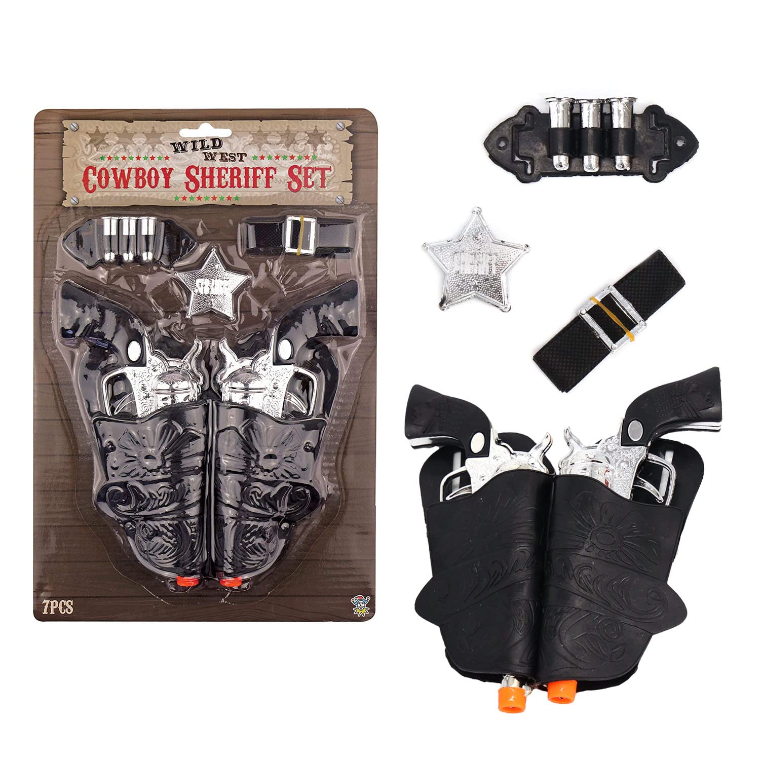 Buy Wild Wild West Cowboy Sheriff Twin Dress Up Set Complete with ...