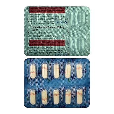 Myoril 4 mg - Strip of 10 Capsules : Amazon.in: Health & Personal Care